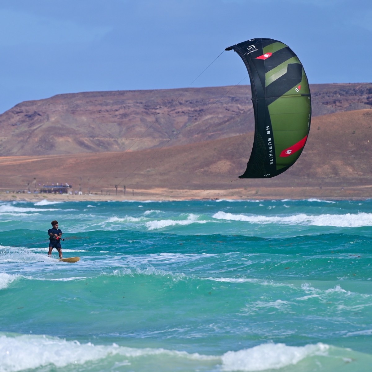 LEGION III - HB SURF Kitesurf freeride wave 5/7/9/11/13m2 high-end tri ...